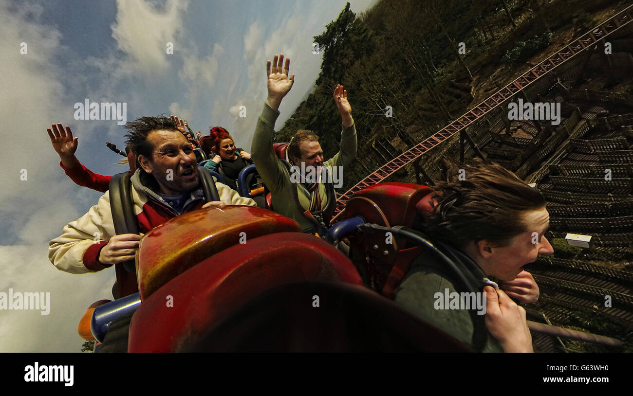 Previously unseen photograph. A unique camera system designed by ...