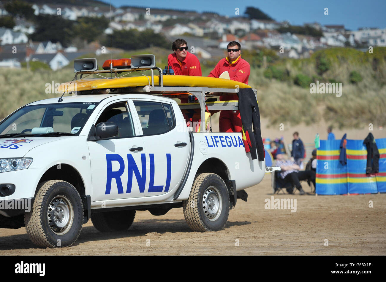 Woolacombe Lifeguards High Resolution Stock Photography and Images - Alamy