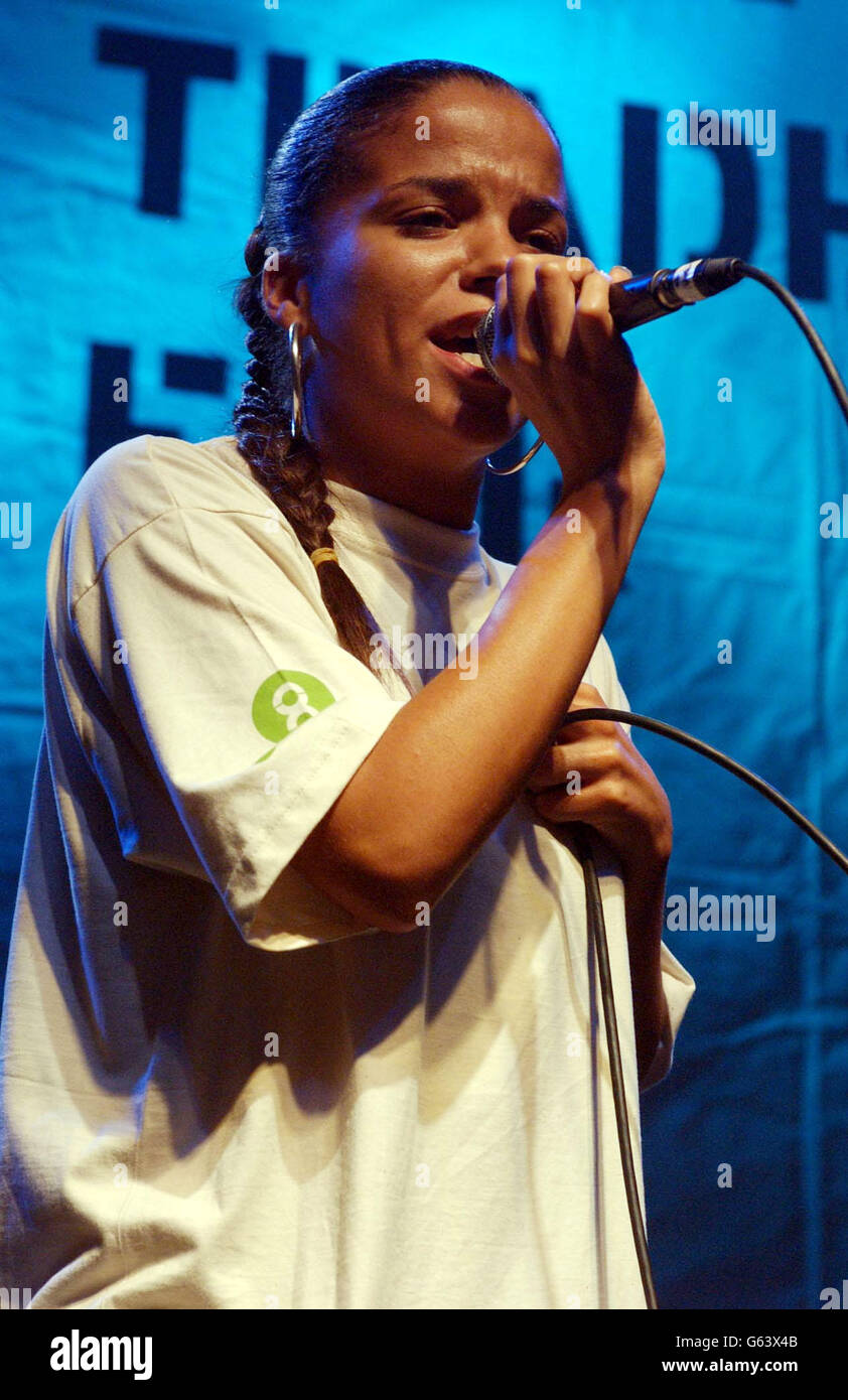 Ms Dynamite Performing On Stage High Resolution Stock Photography and ...