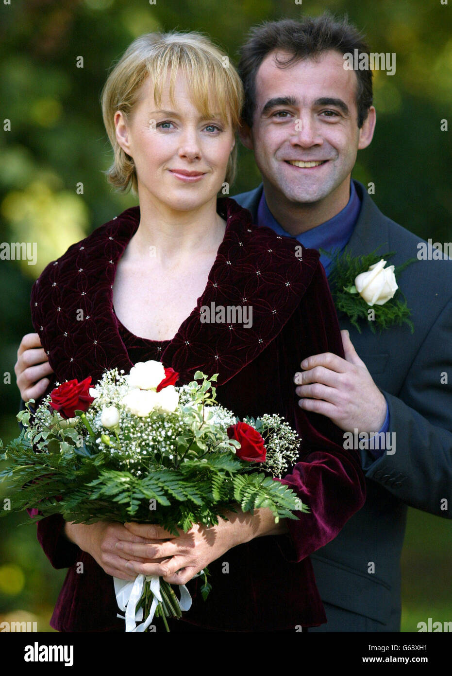 Coronation street actors (l-r) Sally Whittaker (Sally Webster) and ...