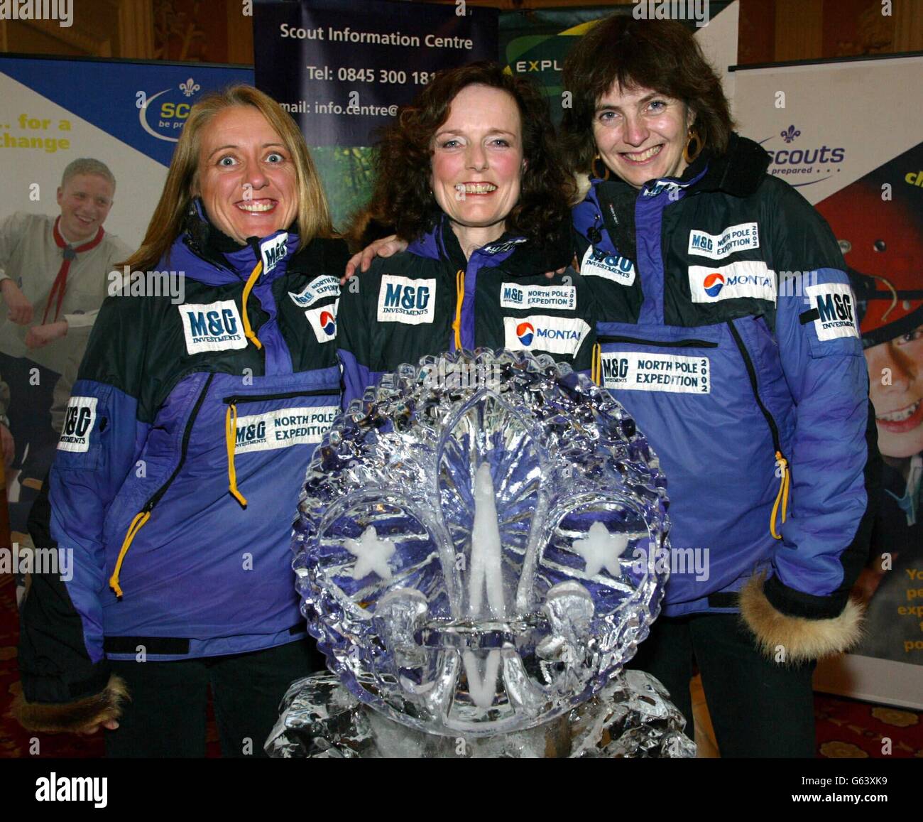 All-female Polar Explorer team Stock Photo - Alamy