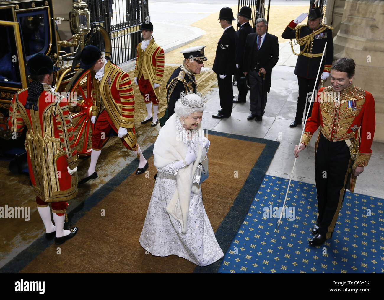State opening of Parliament 2013 Stock Photo - Alamy