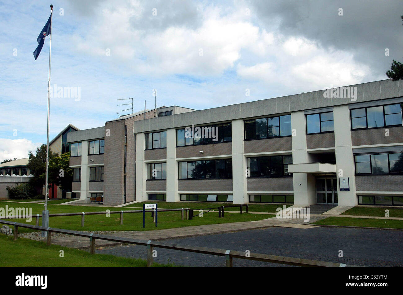Cambridgeshire police headquarters at hinchingbrooke hi-res stock ...