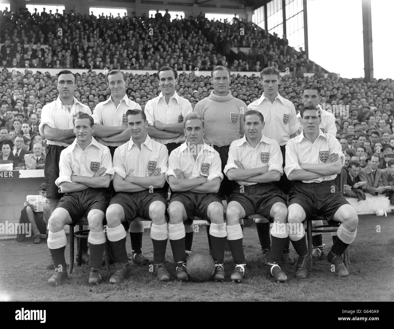 Stan mortensen and len shackleton hi-res stock photography and images ...