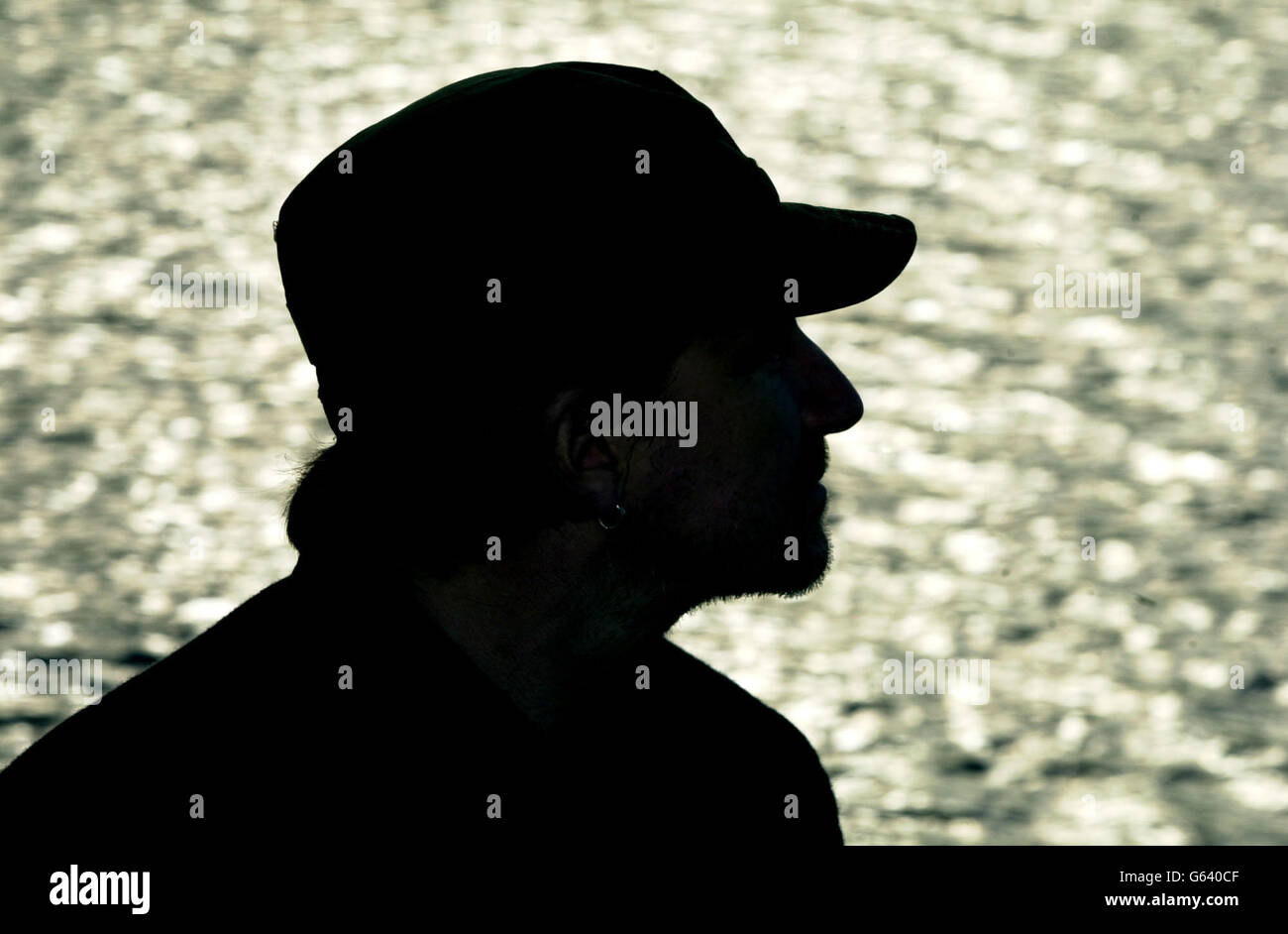 Frontman singer rock band u2 hi-res stock photography and images - Alamy