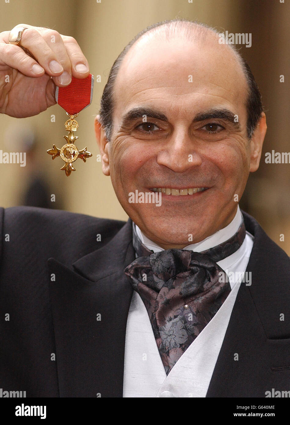 David Suchet As Hercule Poirot High Resolution Stock Photography and ...