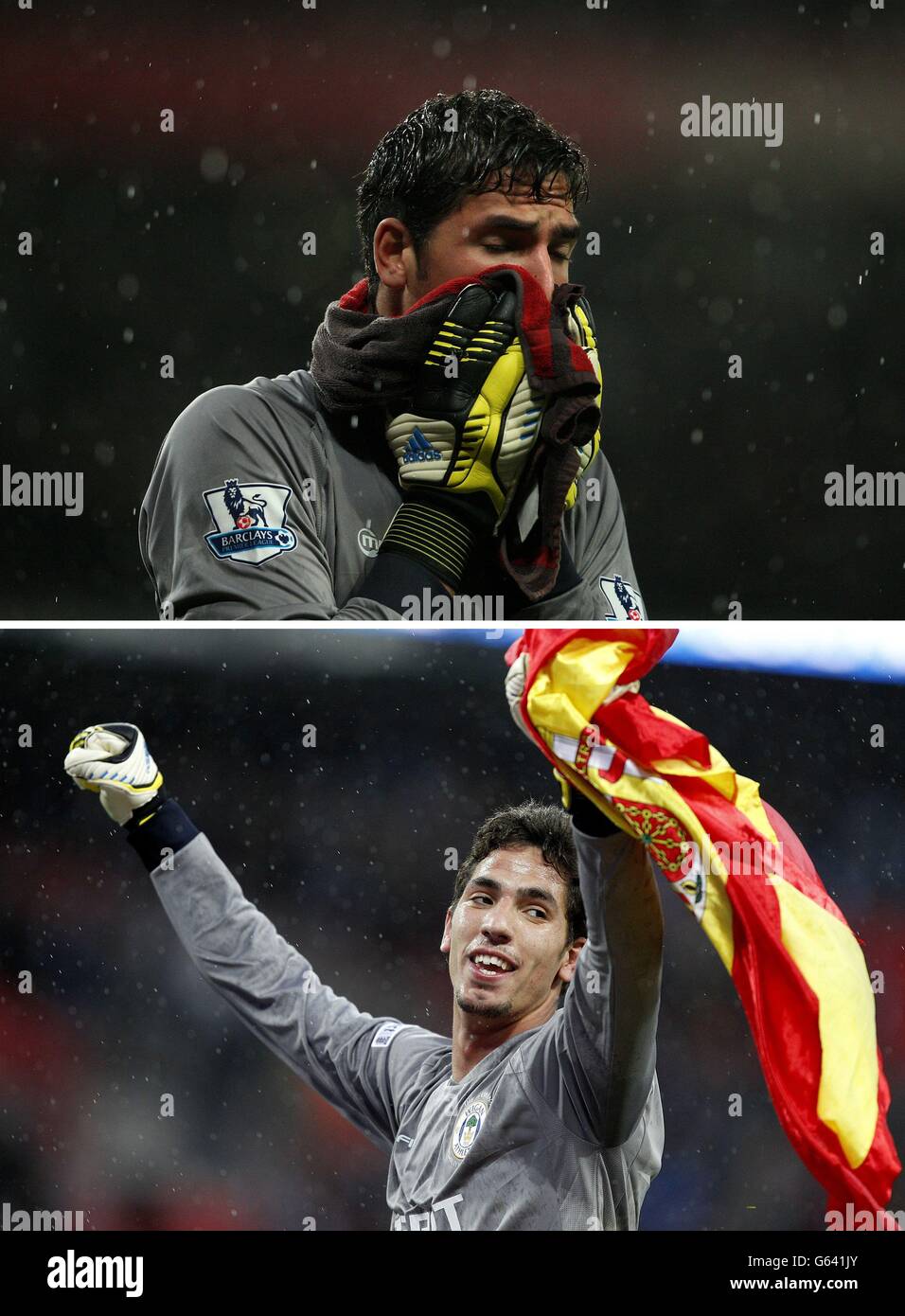 Soccer - Joel Robles Composite Stock Photo - Alamy