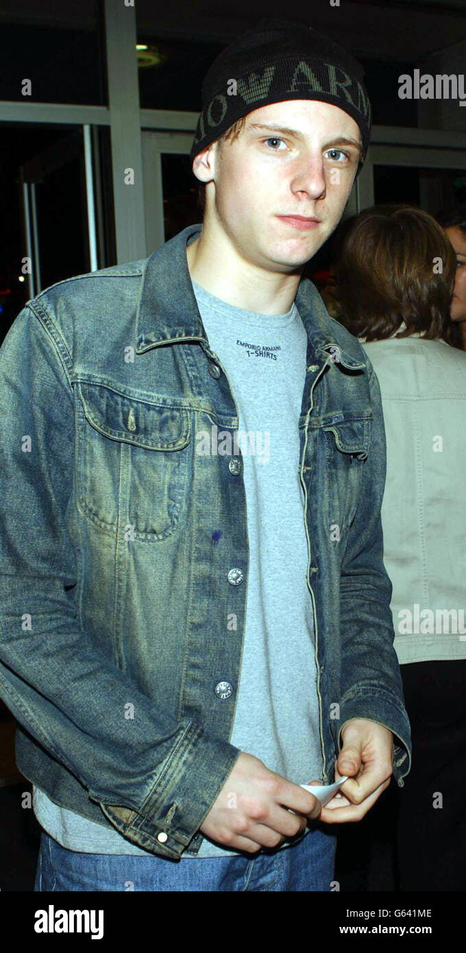 Actor Jamie Bell arriving for the premiere of '8 Mile', as part of the ...