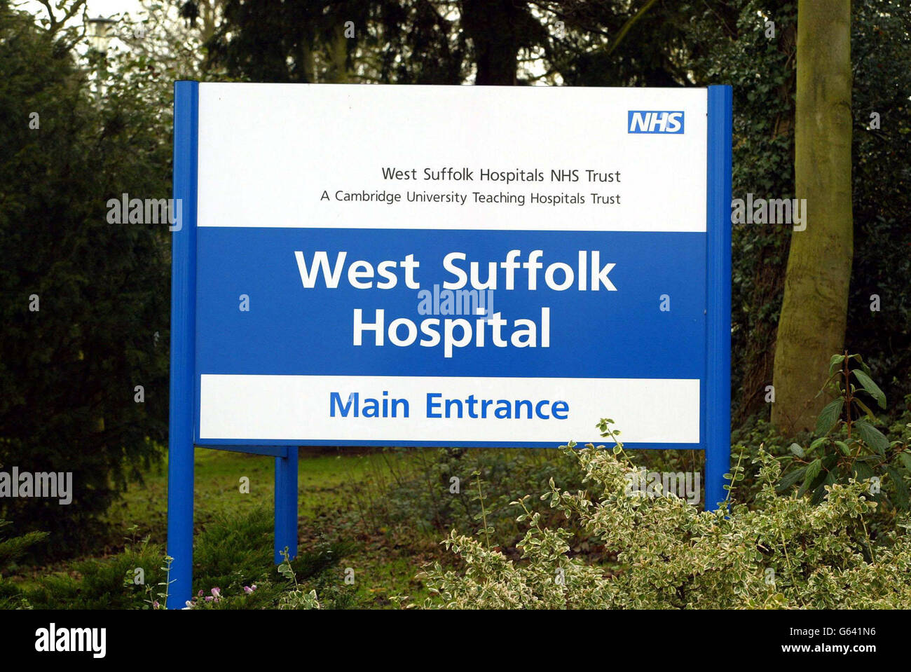 Hindley West Suffolk Hospital Stock Photo - Alamy