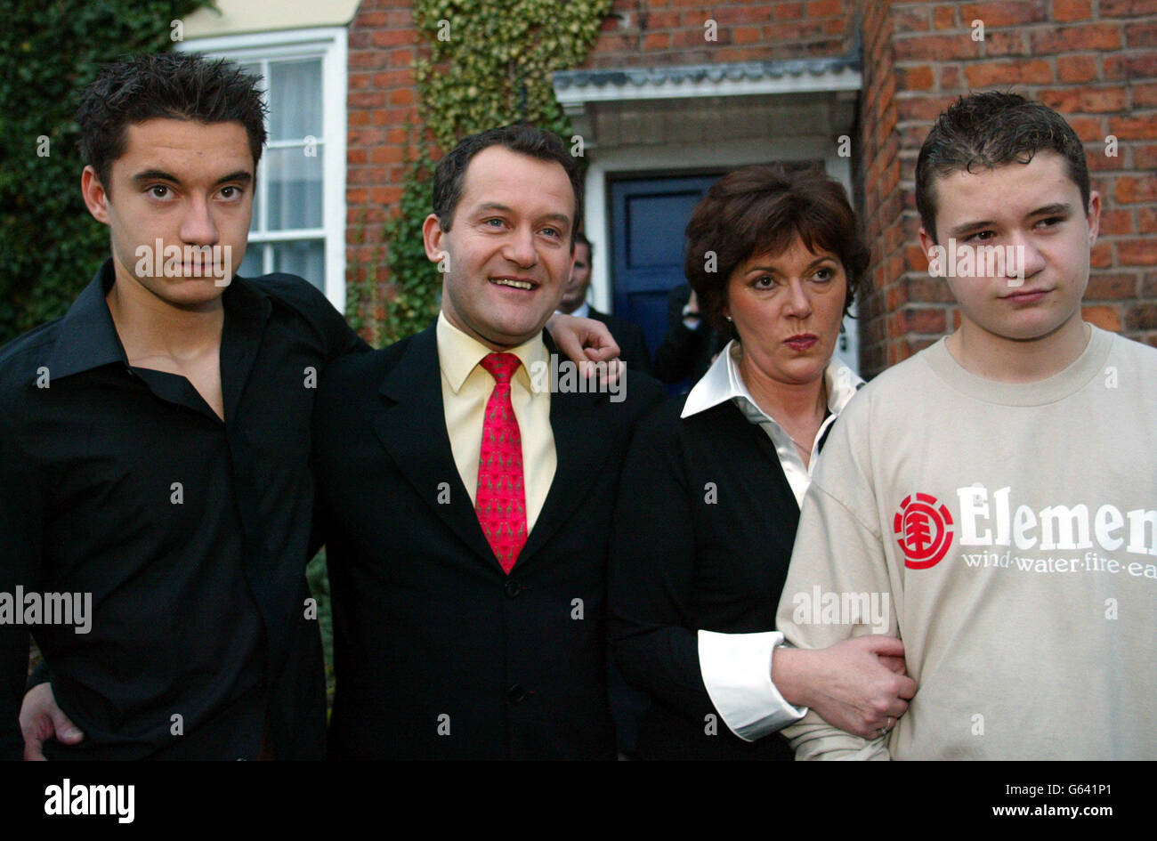 Paul Burrell Returns Home Stock Photo - Alamy