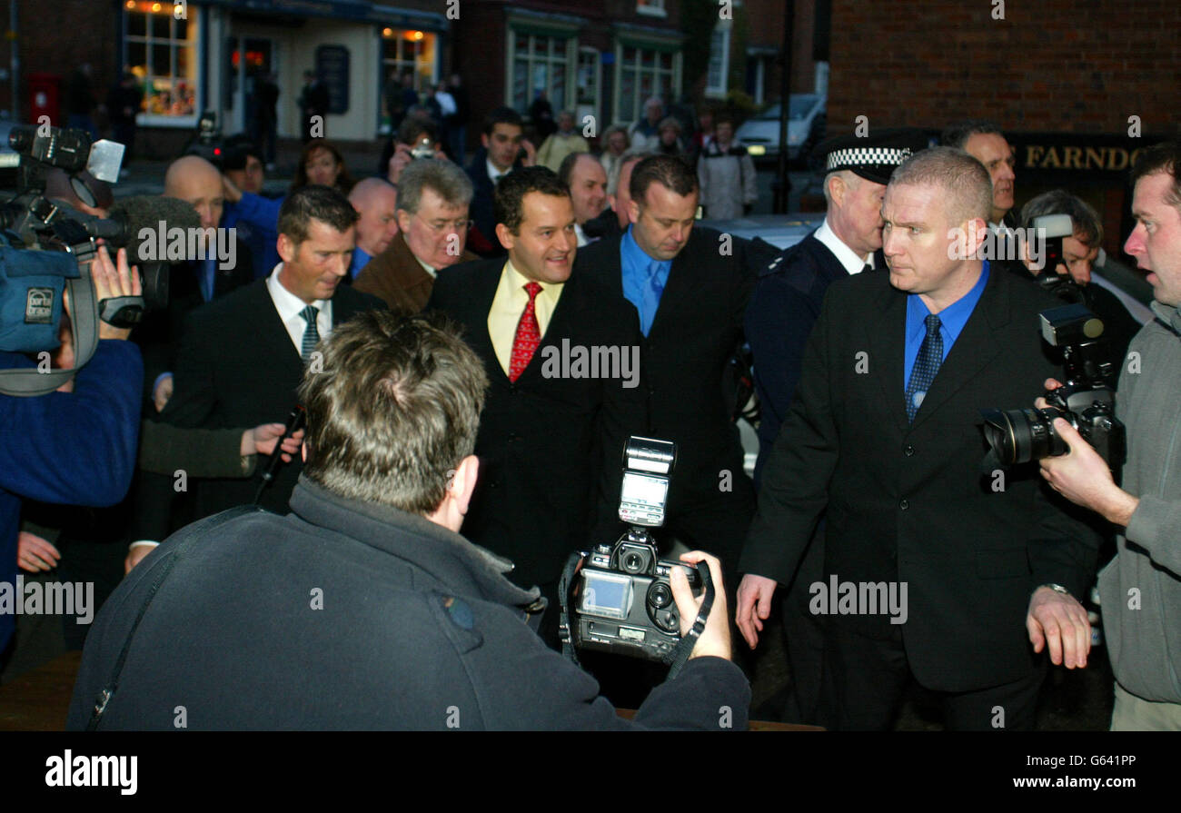 Paul Burrell Returns Home Stock Photo - Alamy