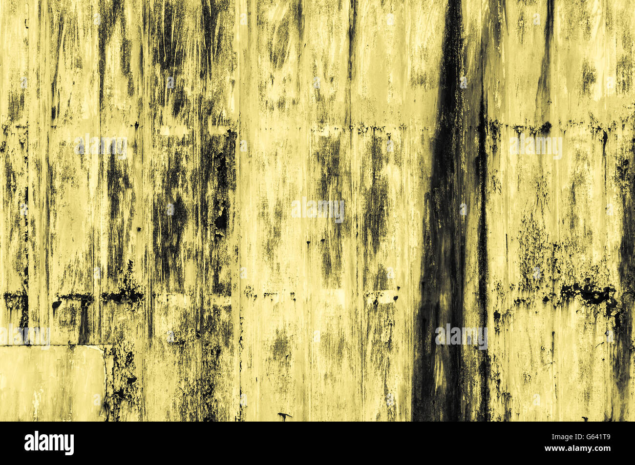 Rough yellow yellowish Iron industrial style surface background metal ...