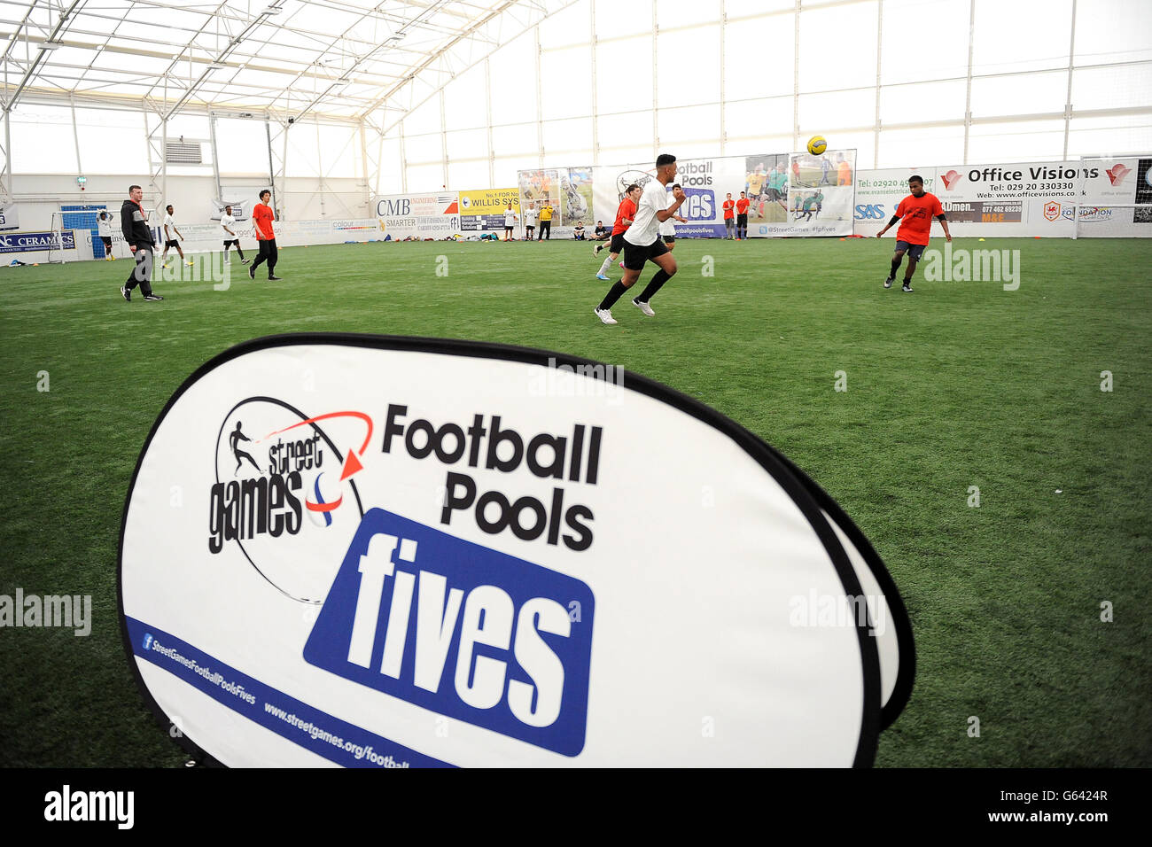 Soccer - StreetGames Football Pools Fives - Cardiff House of Sport ...