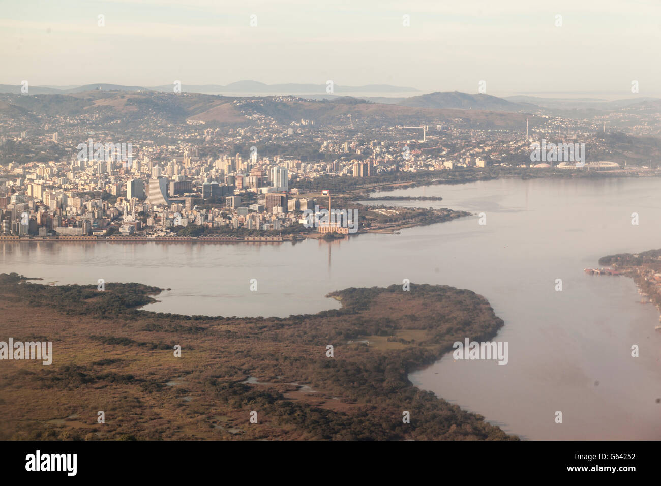 Porto Alegre, Guaiba River Brazil Stock Photo - Alamy