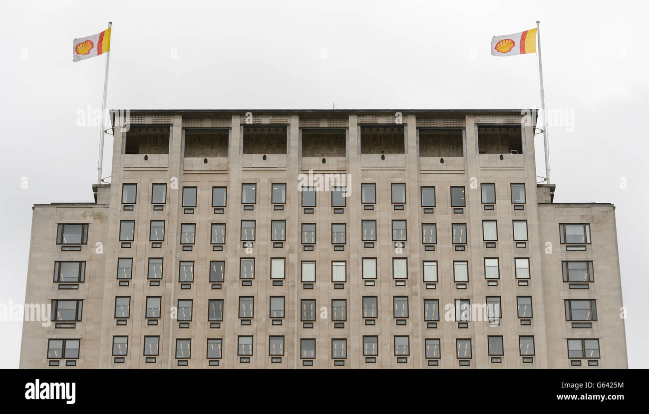 The UK headquarters of Shell, in Waterloo, central London Stock Photo ...