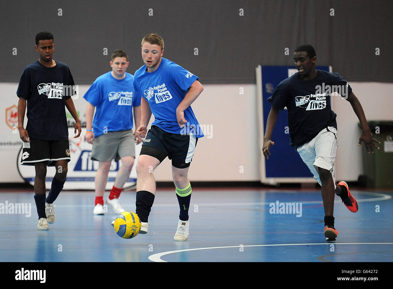 Soccer - StreetGames Football Pools Fives - Cardiff House of Sport ...