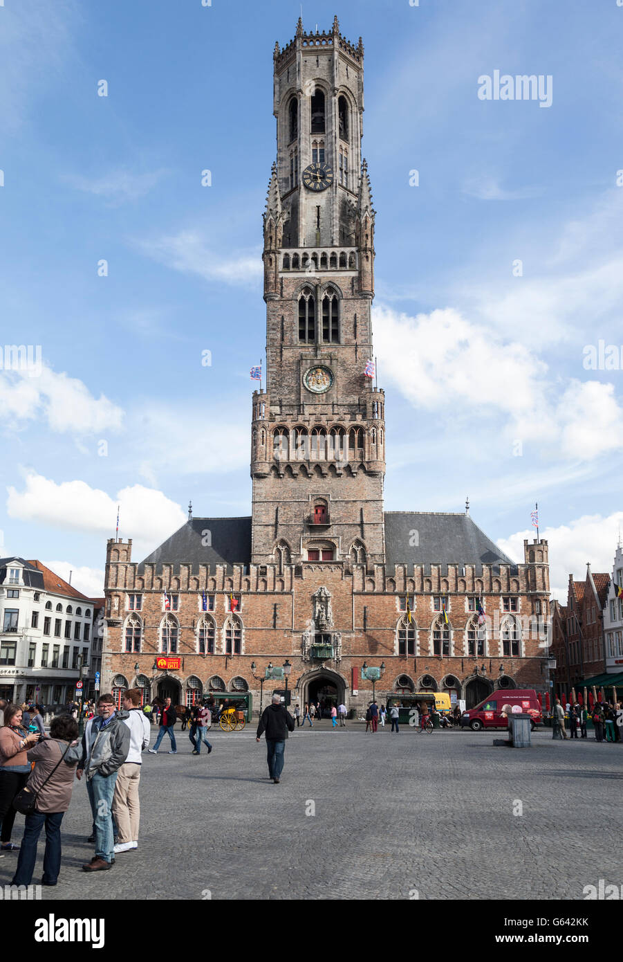 The belfry clock hi-res stock photography and images - Alamy