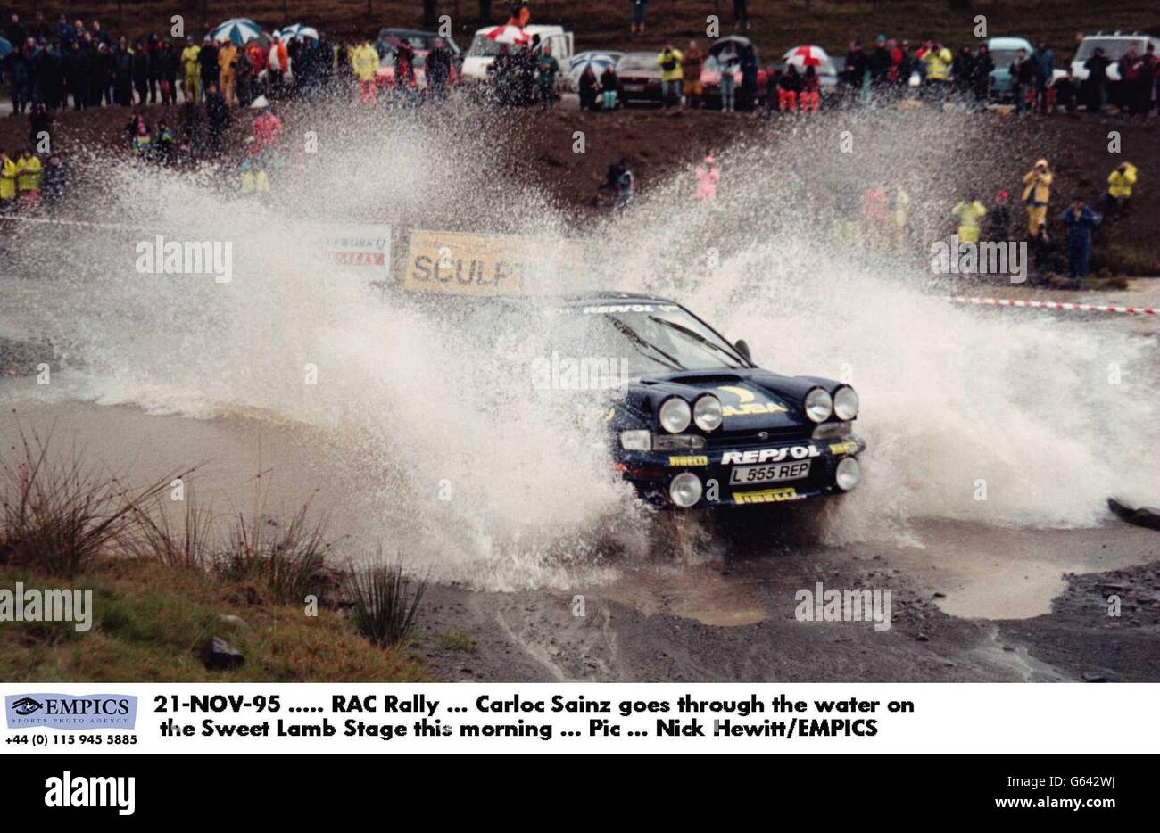 Motor Racing - RAC Rally - Sweet Lamb Stage Stock Photo - Alamy