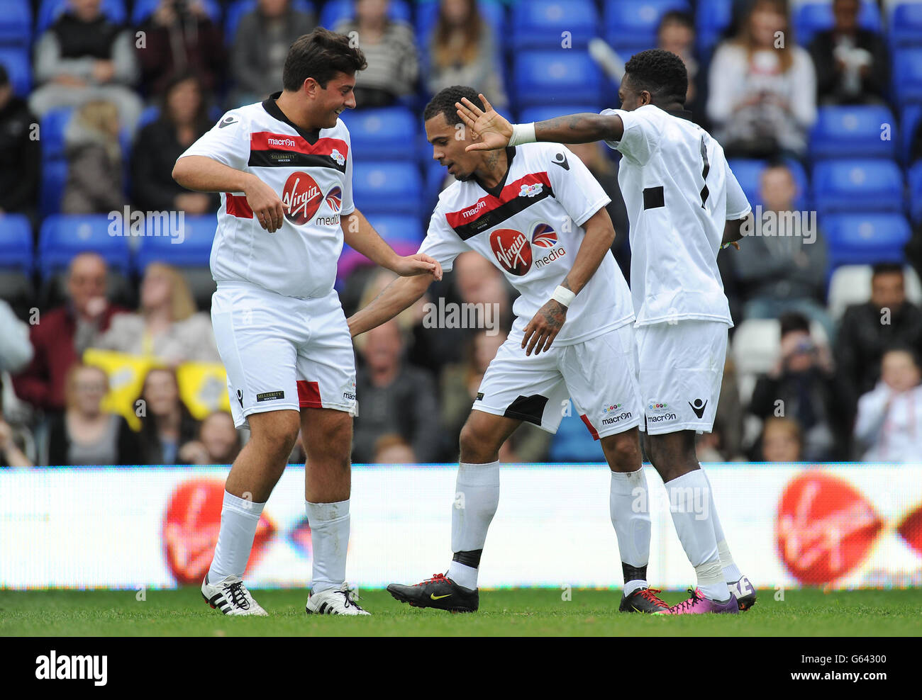 "HelpHarryHelpOthers" Celebrity Football Match - Birmingham Stock Photo ...