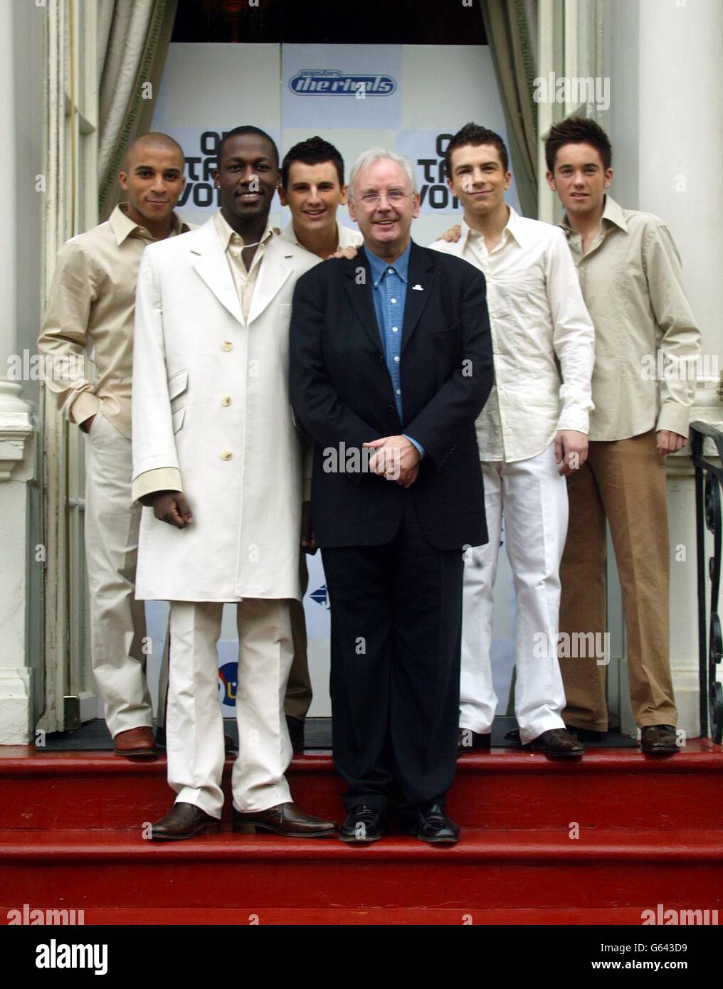 Popstars One True Voice Stock Photo - Alamy