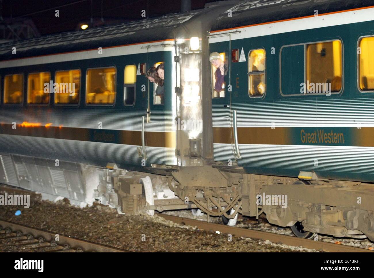 Set wheels on one carriages left track hi-res stock photography and ...