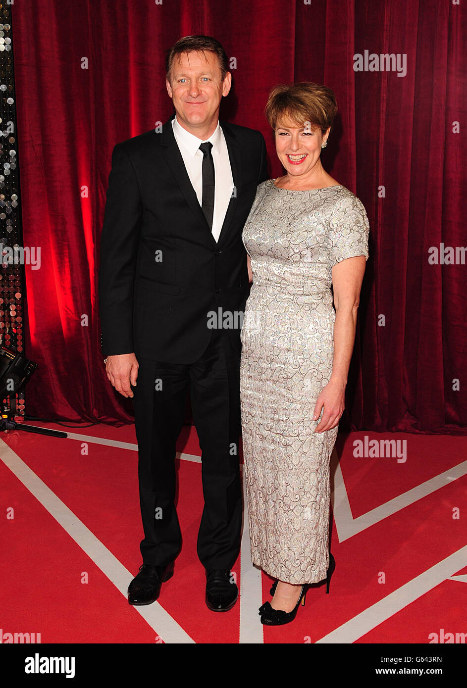Chris walker jan pearson arriving 2013 british soap awards mediacityuk ...