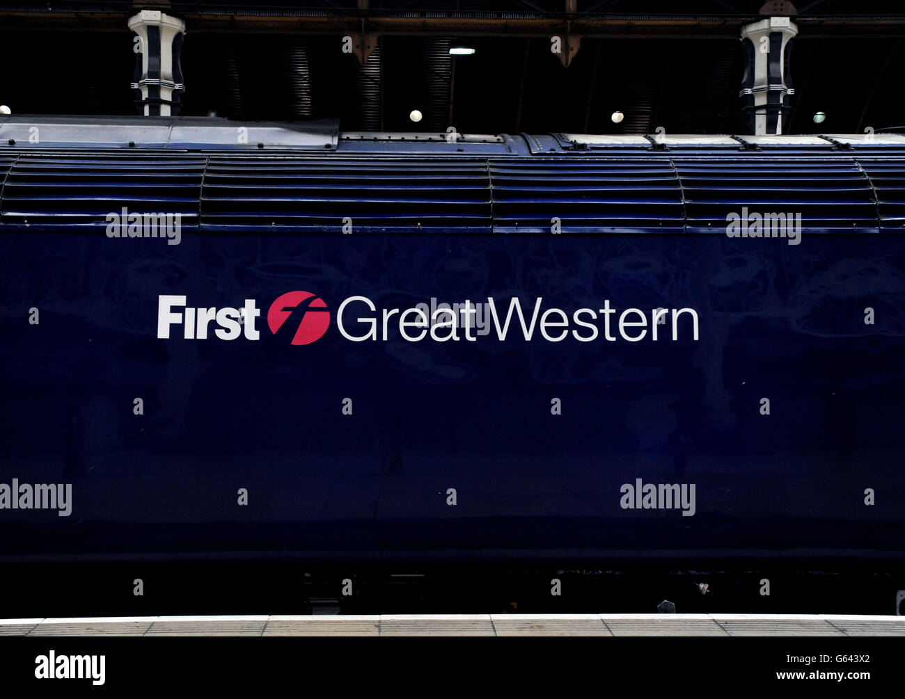 First great western logo hi-res stock photography and images - Alamy