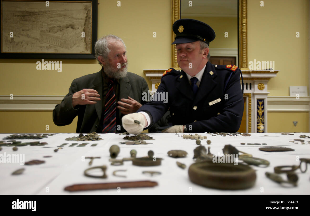 Ned Kelly, keeper of antiquities at the National Museum of Ireland ...
