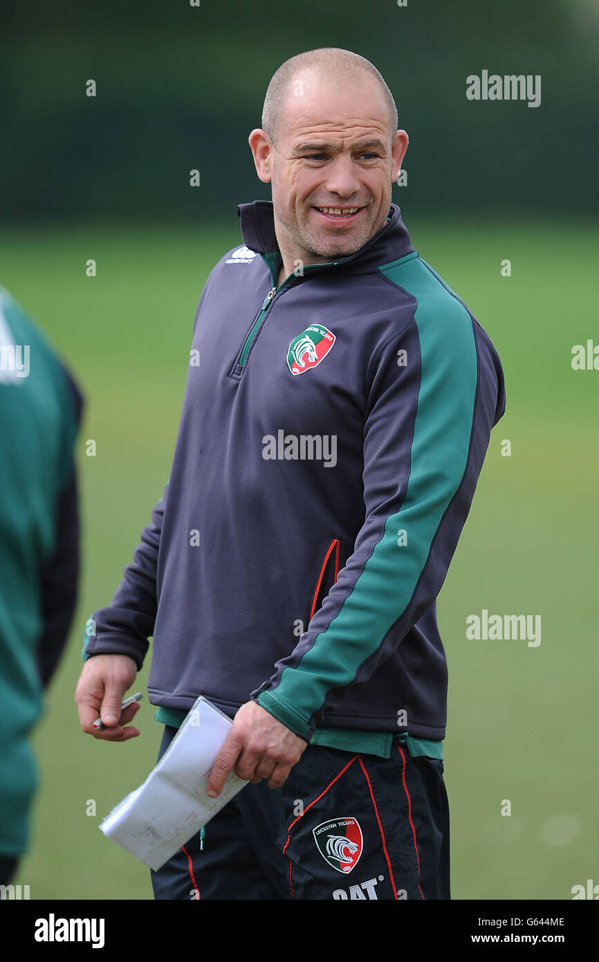 Leicester Tigers Director of Rugby Richard Cockerill during a Leicester ...