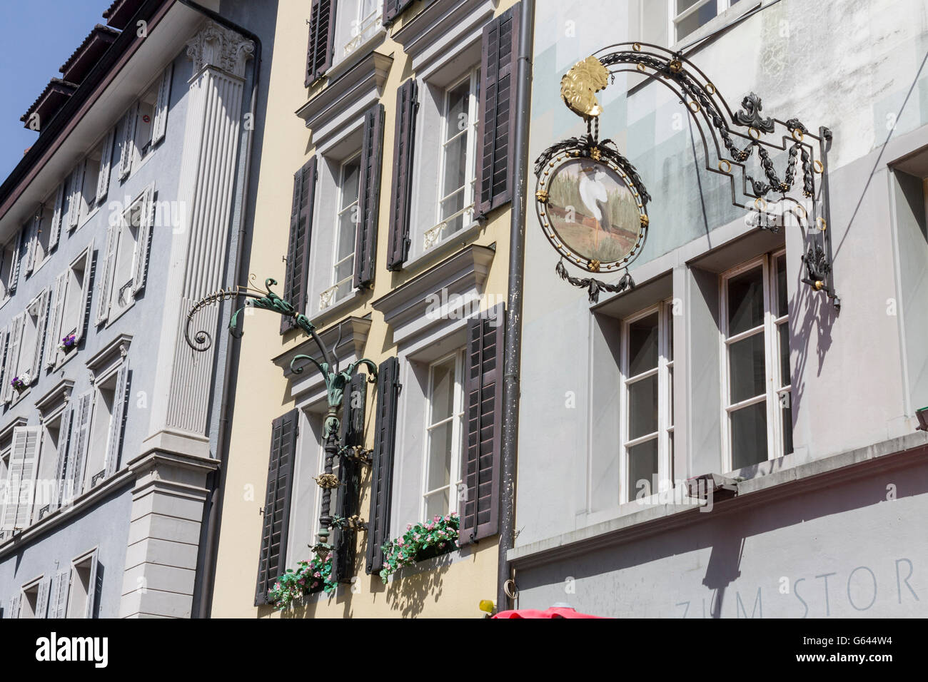 Typical sign lucerne hi-res stock photography and images - Alamy