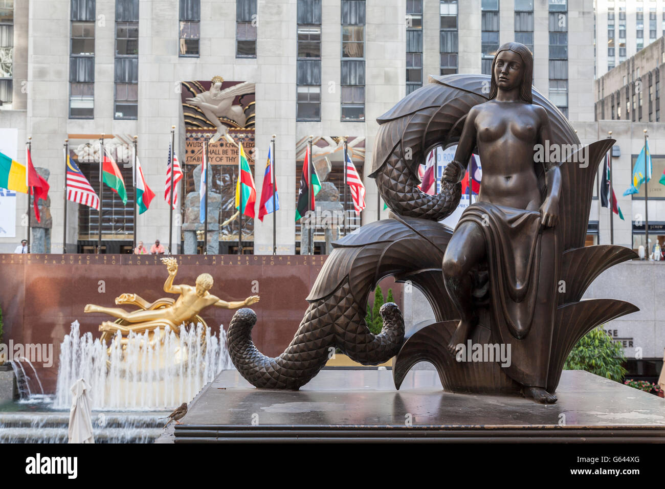 Rockefeller Center New York City Stock Photo - Alamy