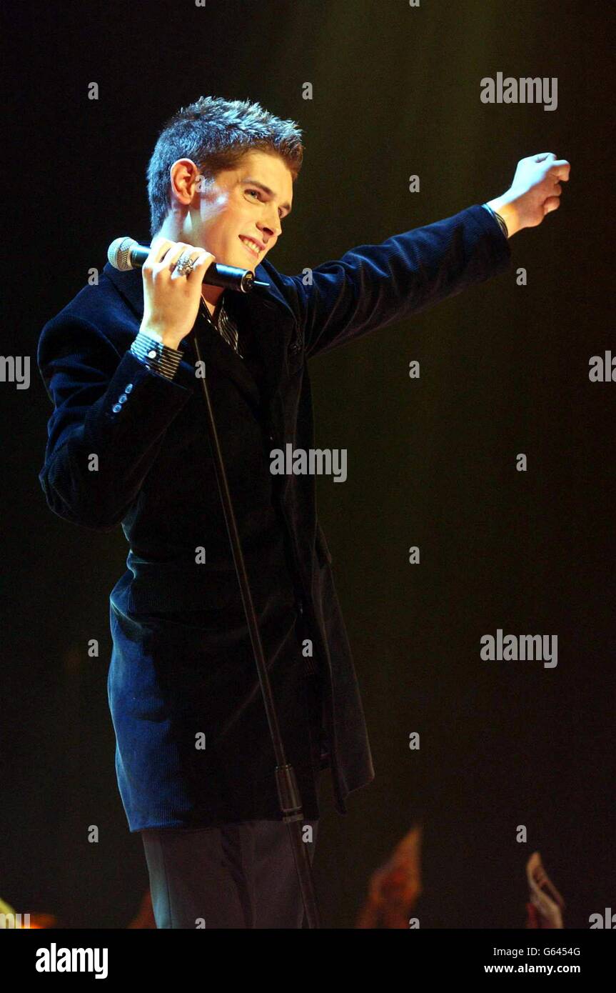 Malachi Cush Fame Academy Stock Photo - Alamy
