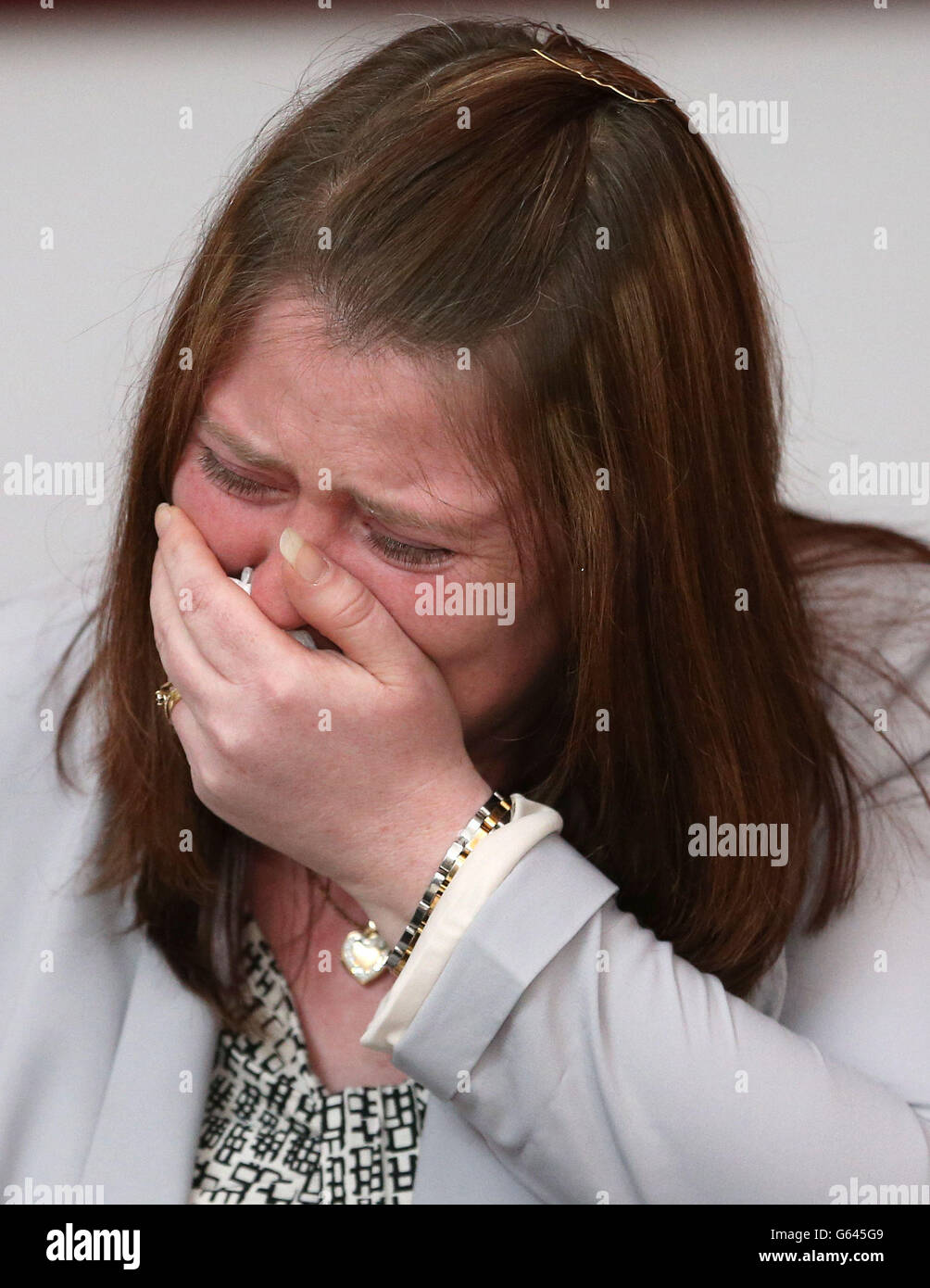 During press conference at the regimental hq of his unit hi-res stock ...