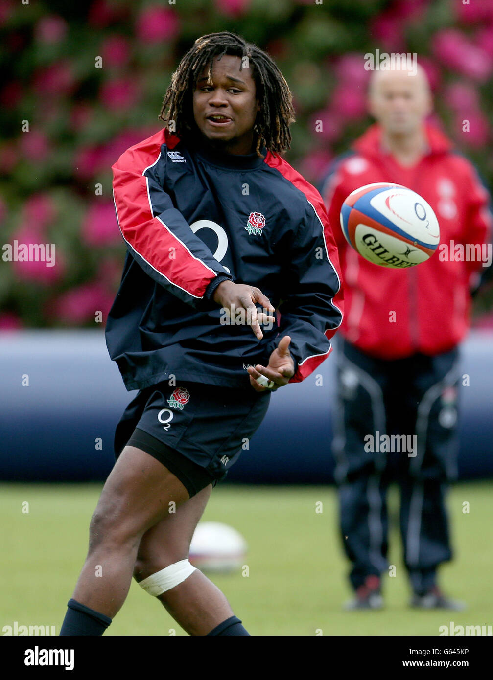 Rugby Union - England v Barbarians - England Training - Pennyhill Park ...