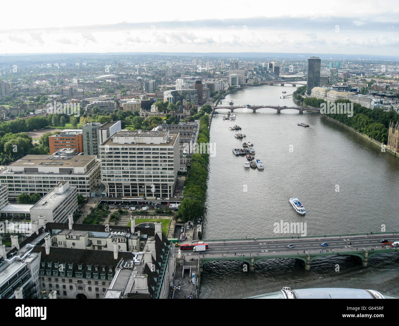 London Thames River England Stock Photo - Alamy