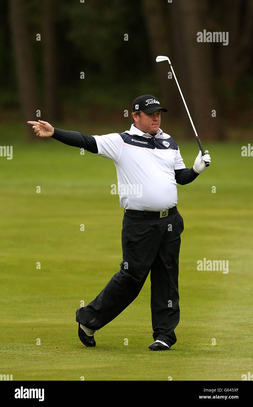 South Africa's George Coetzee in action during Day Two of the 2013 BMW ...