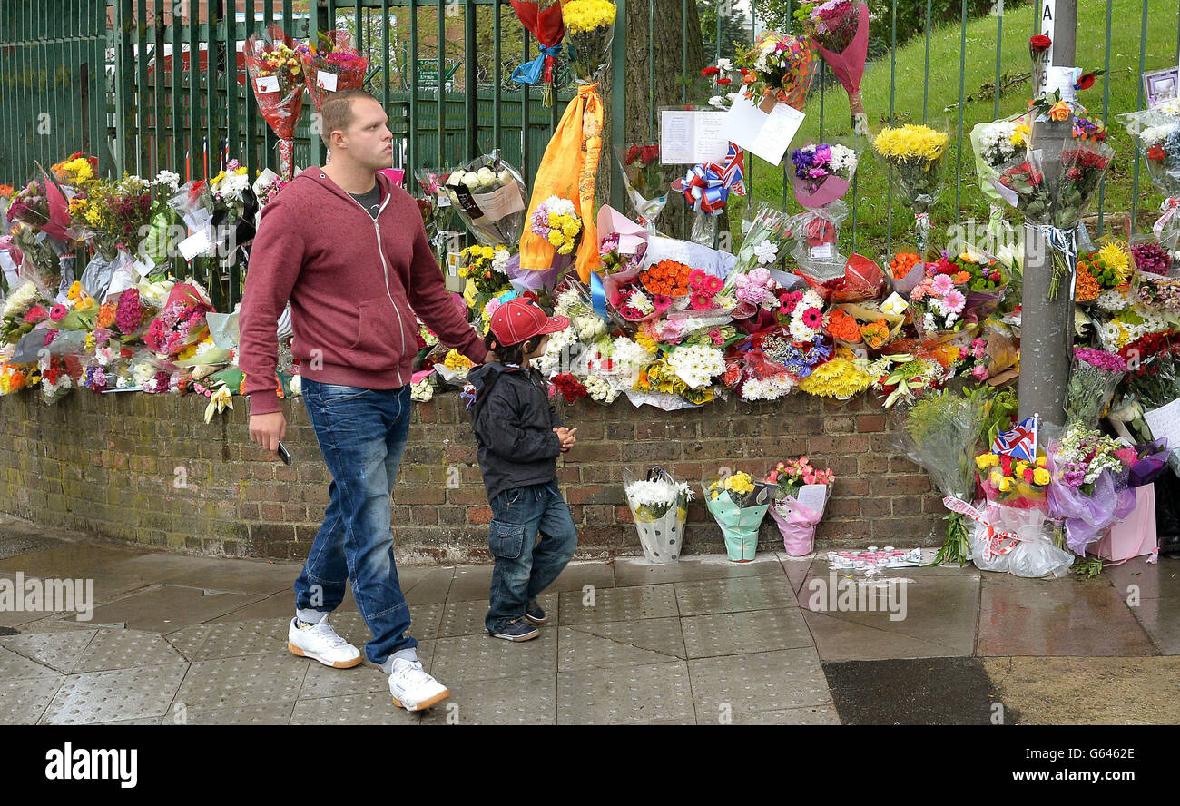 Drummer Lee Rigby murder Stock Photo - Alamy