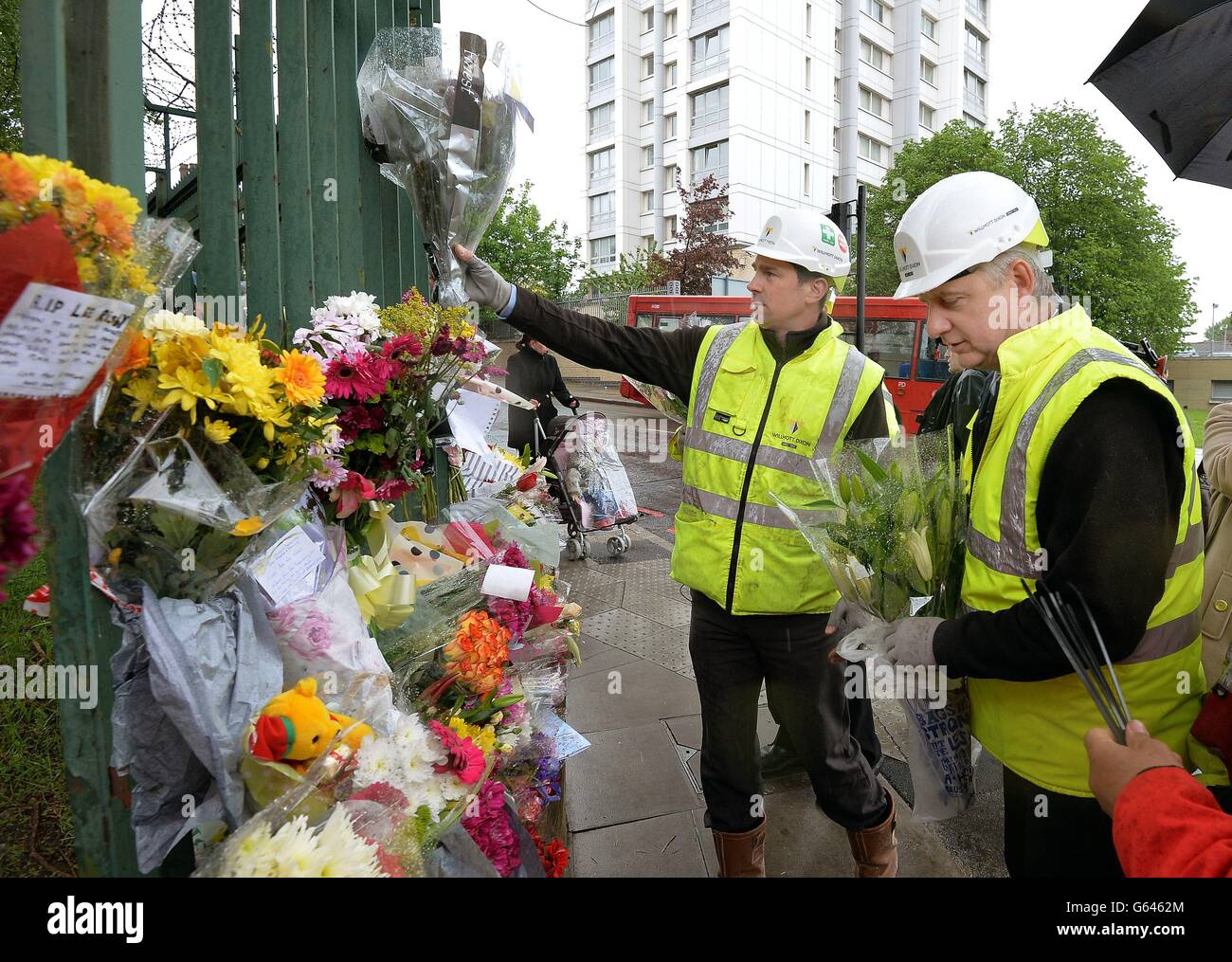 Drummer Lee Rigby murder Stock Photo - Alamy