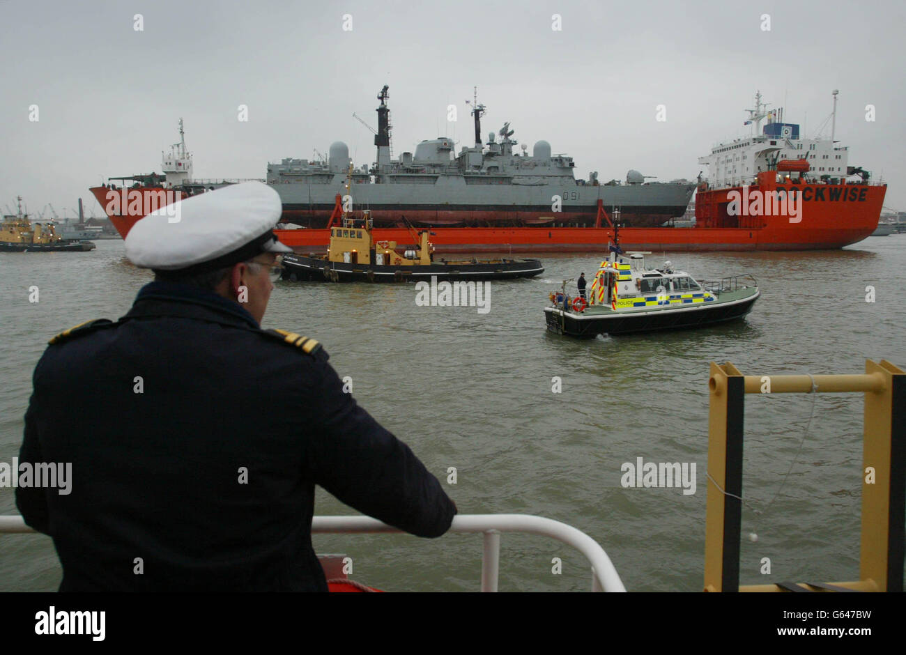 Hms Nottingham Repairs High Resolution Stock Photography and Images - Alamy