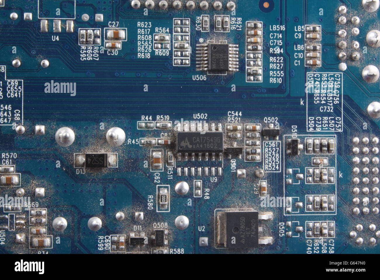 Electronic circuit board Stock Photo - Alamy