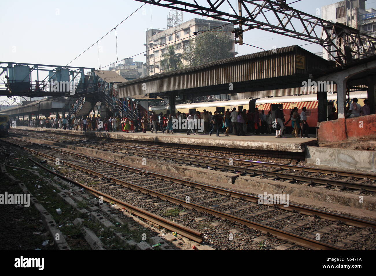 Crowded Railway Station High Resolution Stock Photography and Images ...