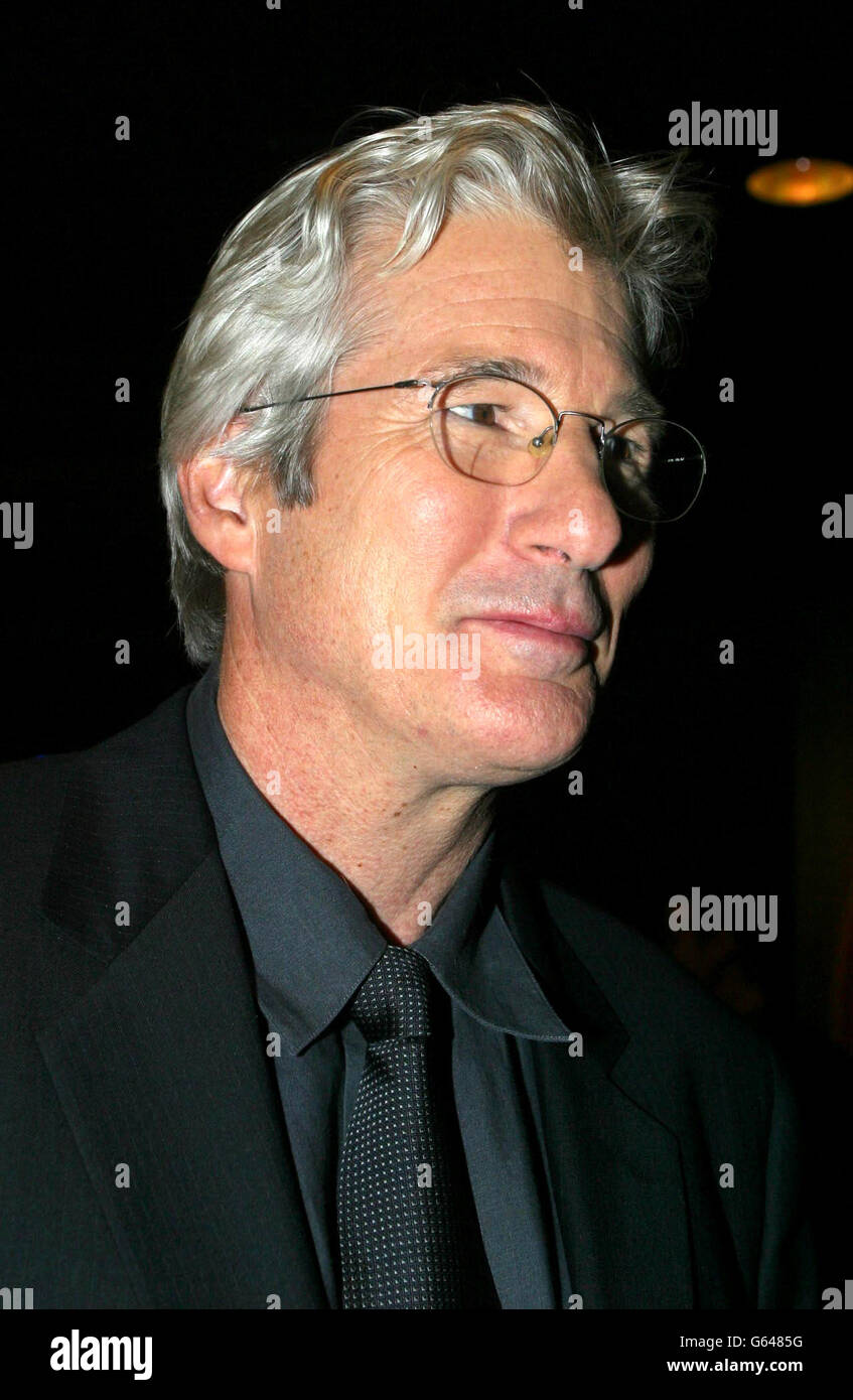 Richard Gere Chicago Premiere Stock Photo - Alamy