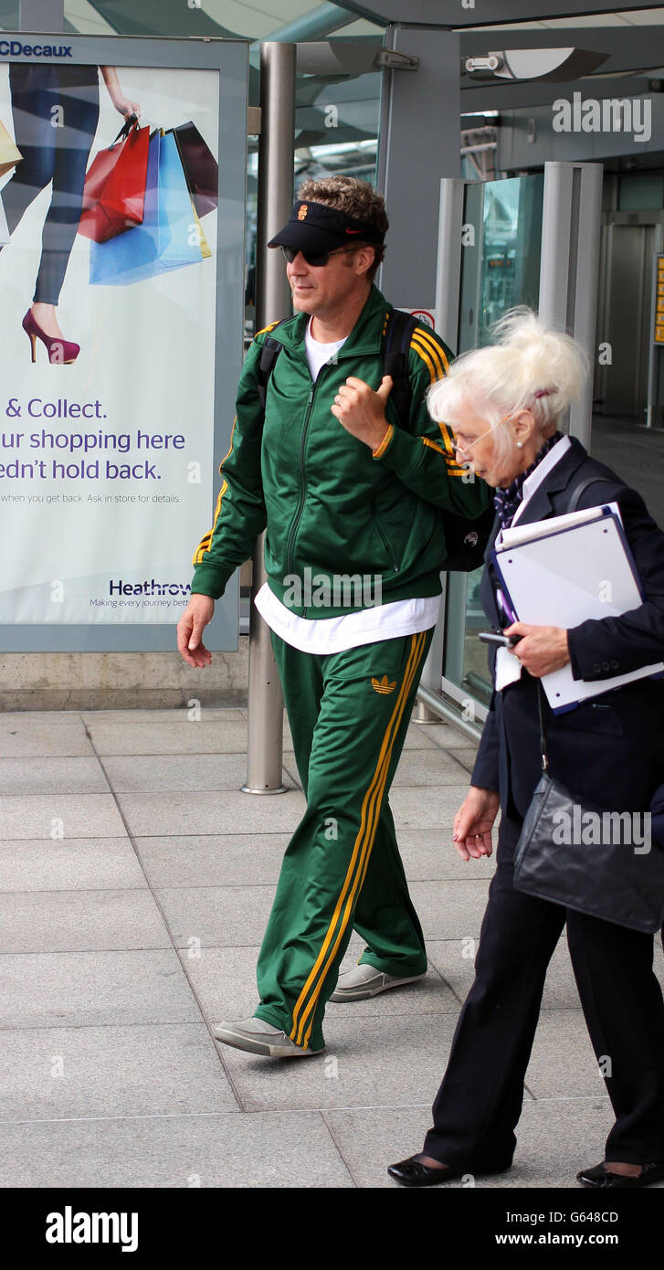 Will Ferrell sighting, Heathrow. Will Ferrell arrives at Terminal 5 of ...