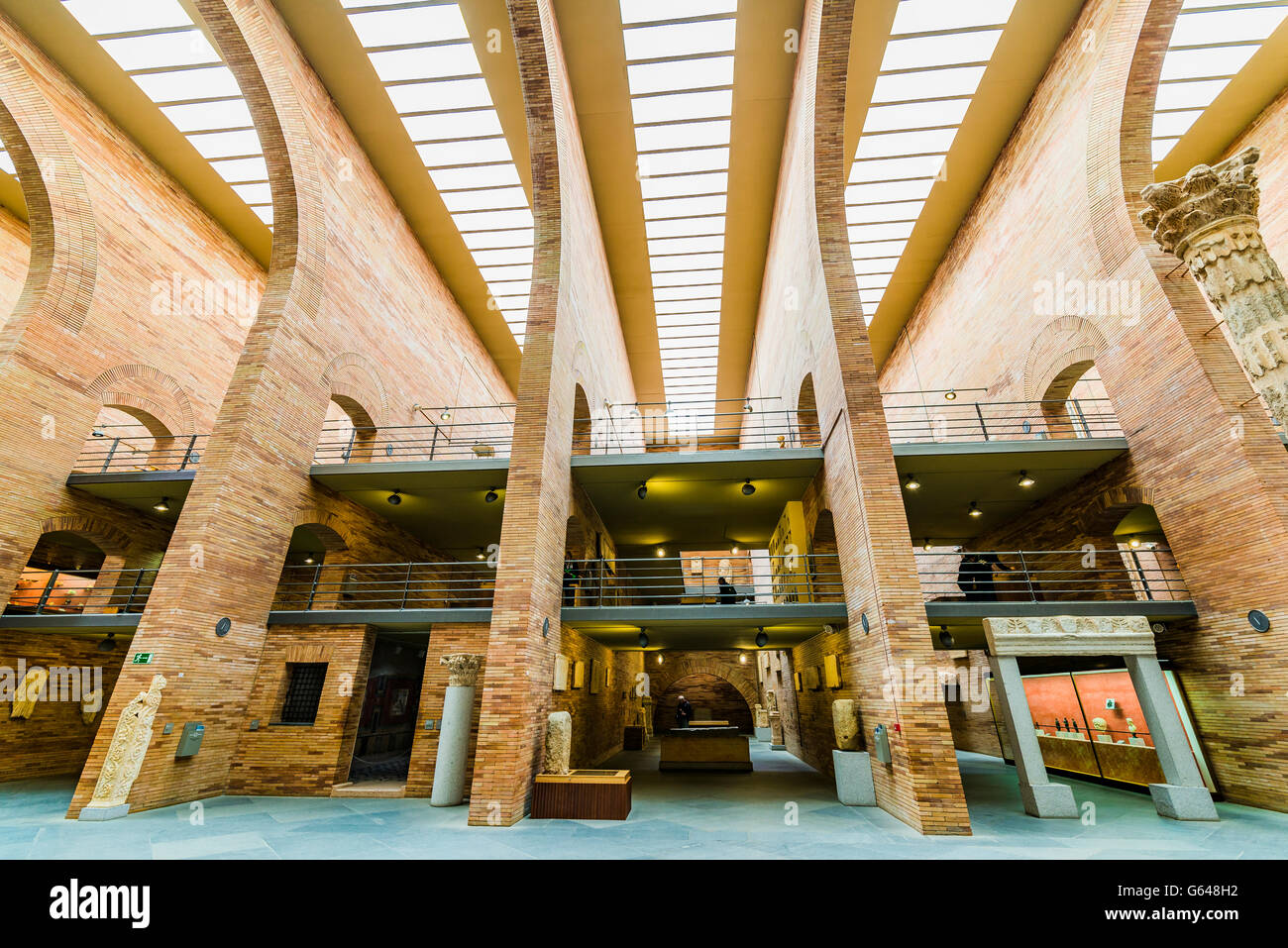 Museum of roman art rafael moneo hi-res stock photography and images ...