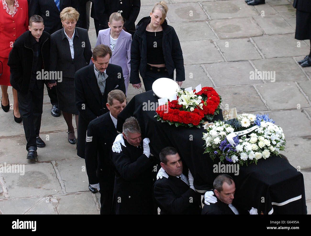 Stephen Oake Funeral Coffin Stock Photo - Alamy