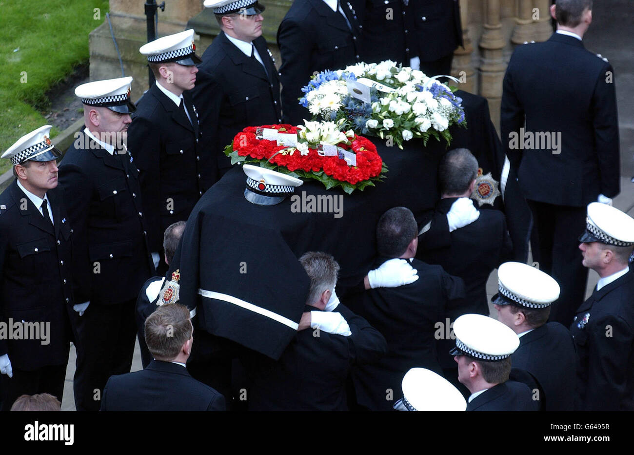 Stephen Oake Funeral Coffin Stock Photo - Alamy
