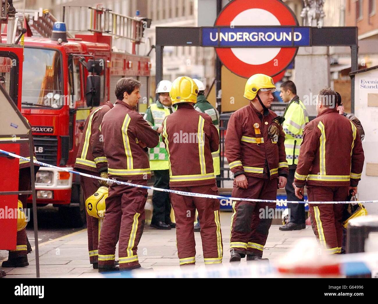 Tube train accident hi-res stock photography and images - Alamy