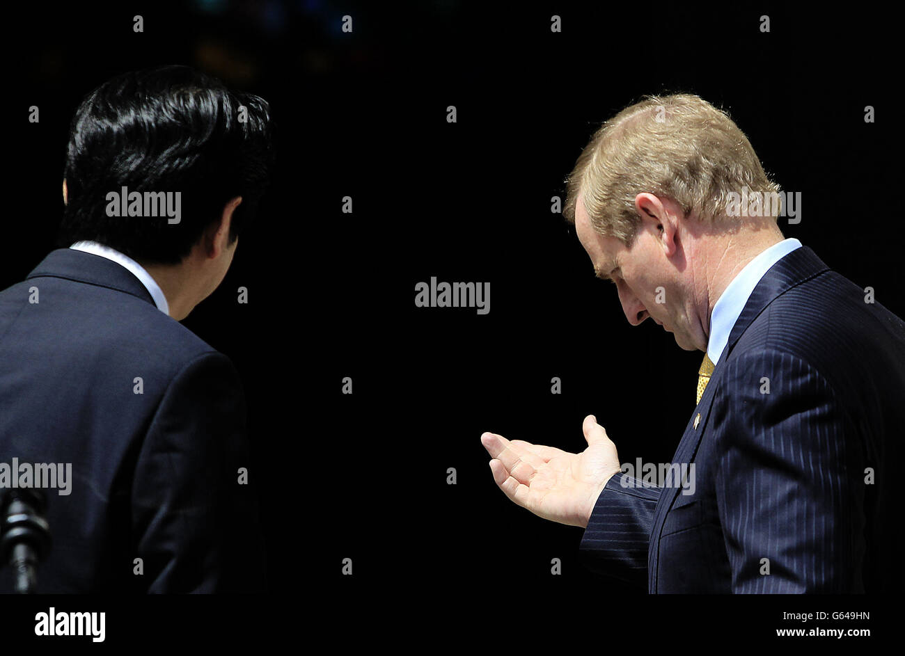 Japan PM visit to Ireland Stock Photo - Alamy