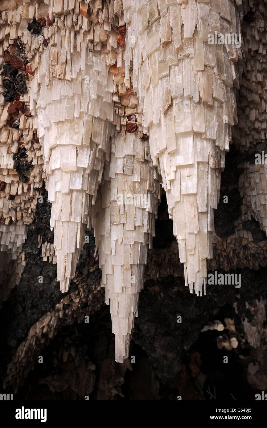 General view of stalactite decorations inside an 18th century restored ...