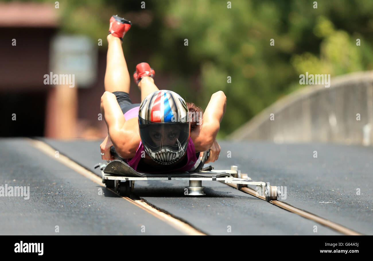 Skeleton team gb hi-res stock photography and images - Alamy